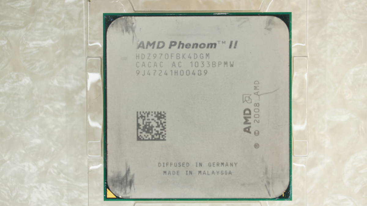 【やや傷や汚れあり】【Socket AM3＆AM2+＆AM2・倍率可変】 AMD Phenom II X4 970 Black Editionの落札情報詳細 - Yahoo!オークション落札 ...