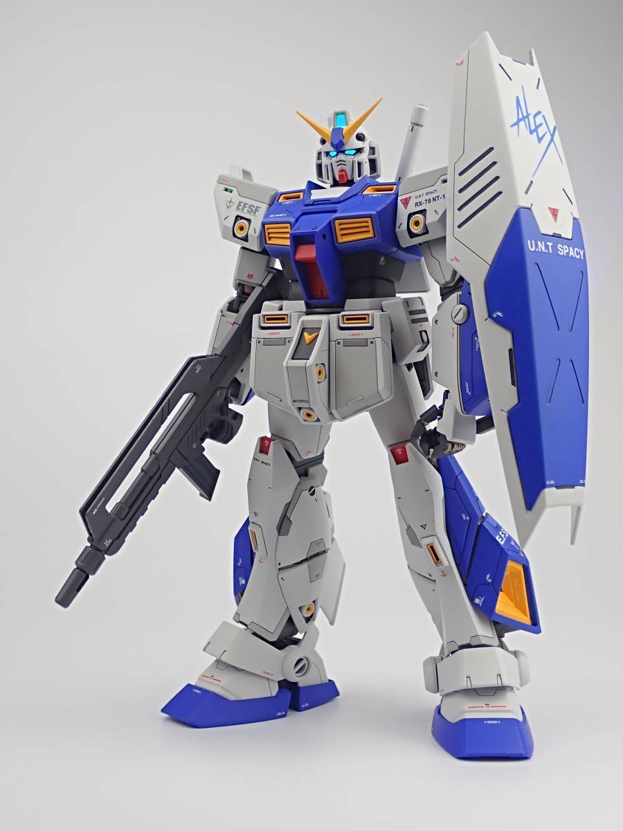 【未使用に近い】MG 1/100 ガンダム NT-1 Ver.2.0 アレックス 塗装完成品の落札情報詳細 - ヤフオク落札価格検索 オークフリー