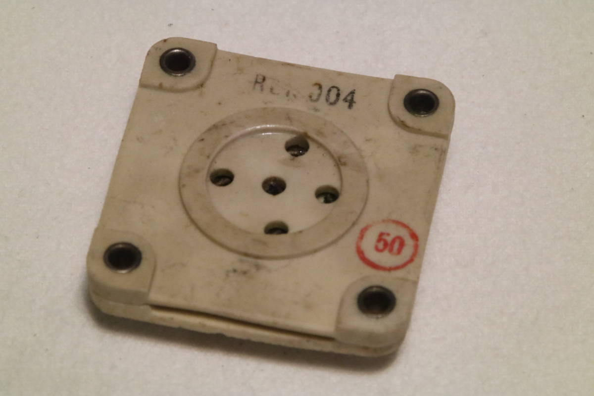 【傷や汚れあり】TELEFUNKEN REN904 / RE604 等用ソケット (B) テレフンケン チューブソケット 真空管の落札情報詳細 - ヤフオク落札価格検索 オークフリー