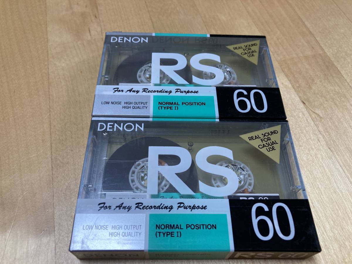 【未使用】22-1285H カセットテープ ノーマルポジション 日本コロムビア 品番:RS60 normal position type1 ...