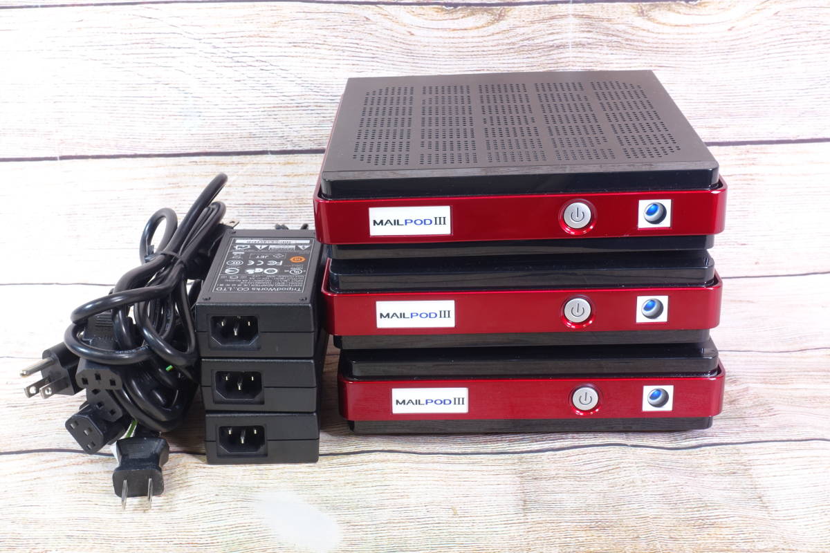 【やや傷や汚れあり】【3台セット】トライポッドワークス MAILPOD Ⅲ LTB130CN 通電確認のみの落札情報詳細 - Yahoo ...