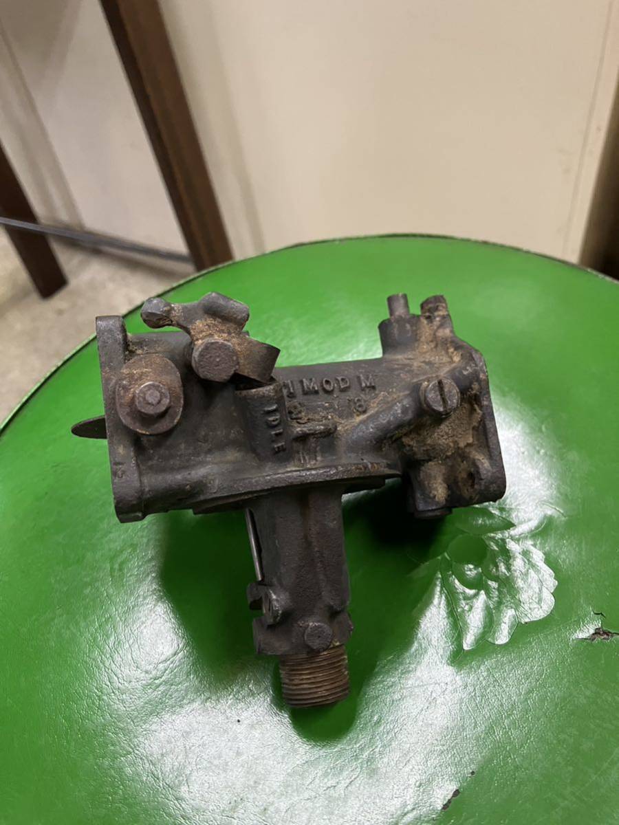 【全体的に状態が悪い】リンカート キャブレターボディのみ M741 インディアンスカウト741 部品取り パン ナックル ショベルの落札情報 ...