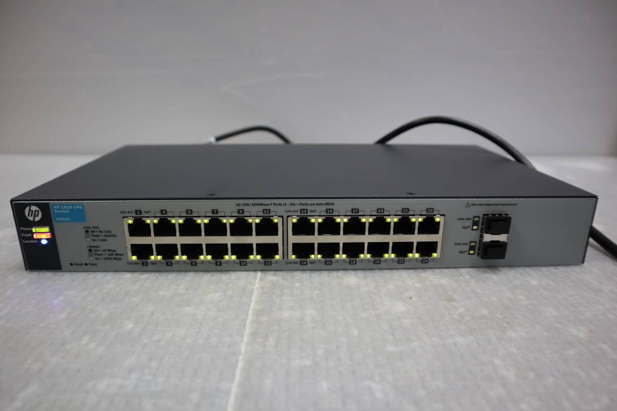 【やや傷や汚れあり】＃HP ProCurve Switch 2810-48G J9022A ギガビットスイッチ No.1 の落札情報詳細| ヤフオク落札価格情報 オークフリー