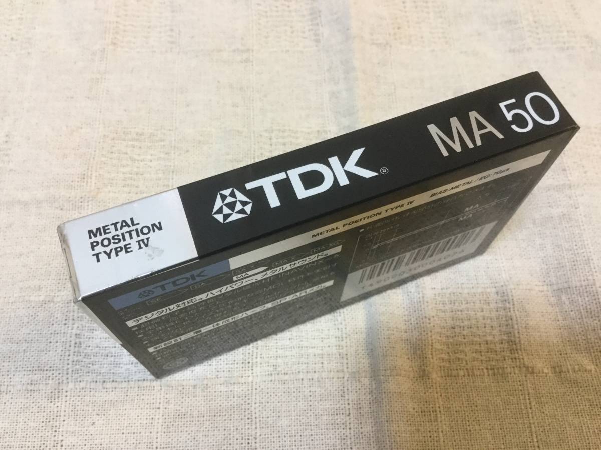 【未使用】未開封・未使用★メタル カセットテープ★TDK MA50★の落札情報詳細 - ヤフオク落札価格検索 オークフリー