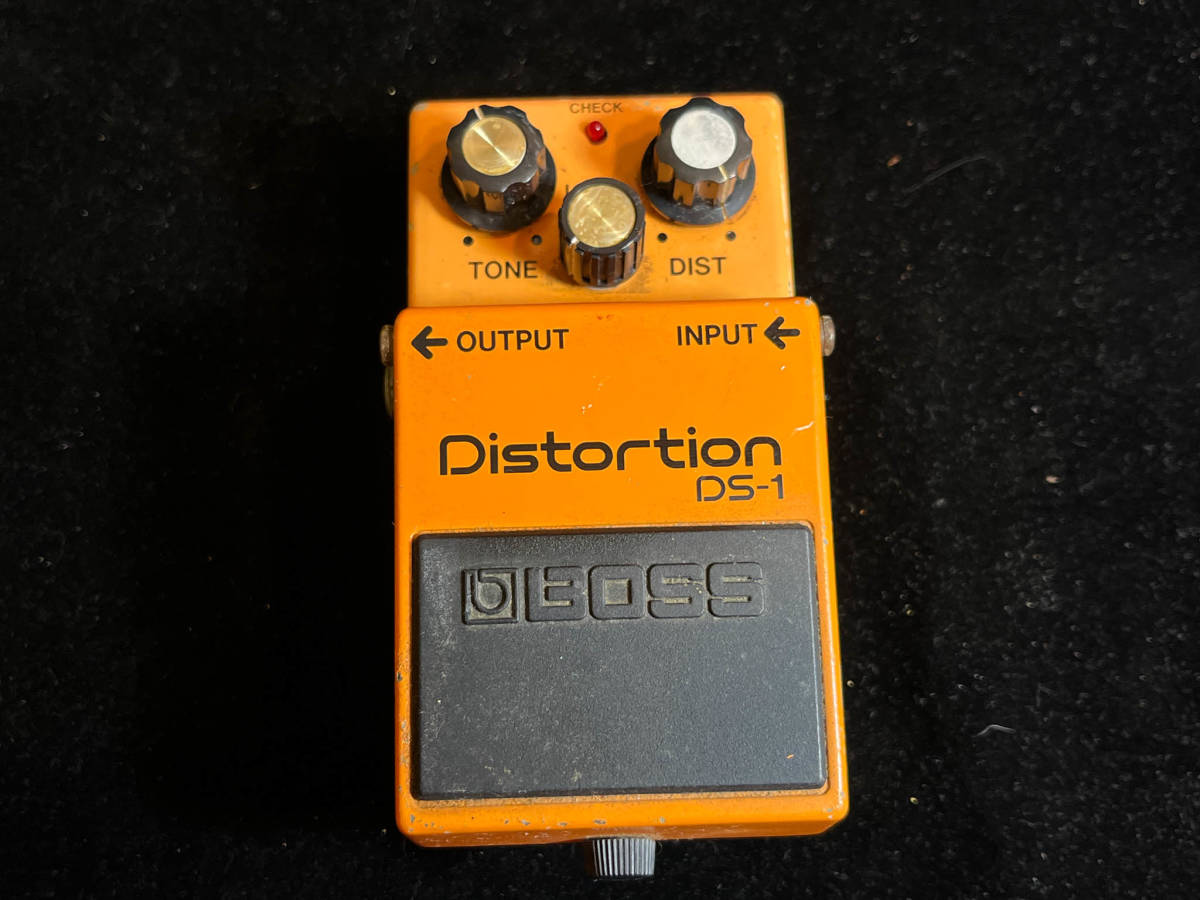 【やや傷や汚れあり】BOSS ディストーション Distortion DS-1 日本製 made in JAPAN エフェクター ジャンクの ...