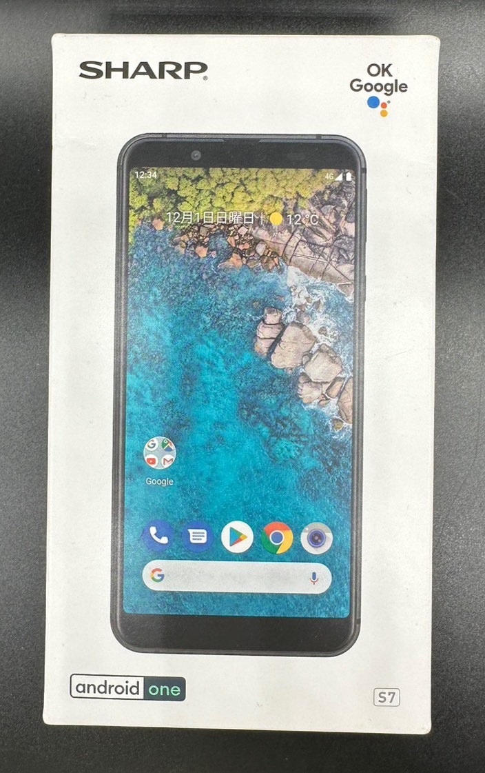 【未使用に近い】【現状品】 SHARP シャープ S7-SH android one アンドロイド ワイモバイル ブラック の落札情報詳細| ヤフオク落札価格情報 オークフリー
