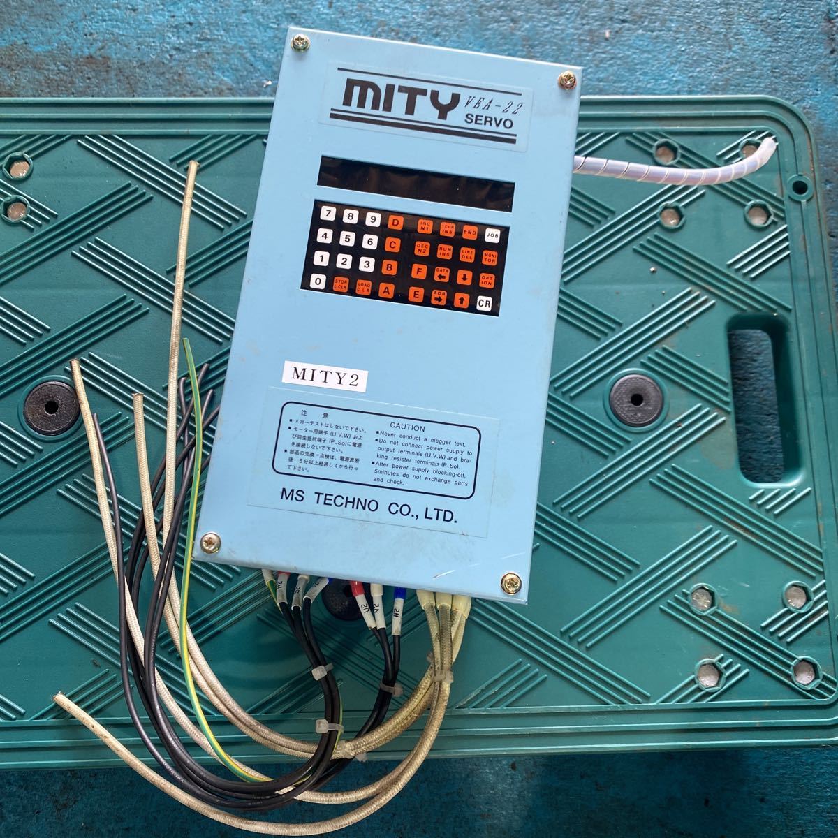 【傷や汚れあり】T1027 MS TECHNO MITY サーボ VEA-22【ジャンク品】の落札情報詳細 - Yahoo!オークション落札 ...