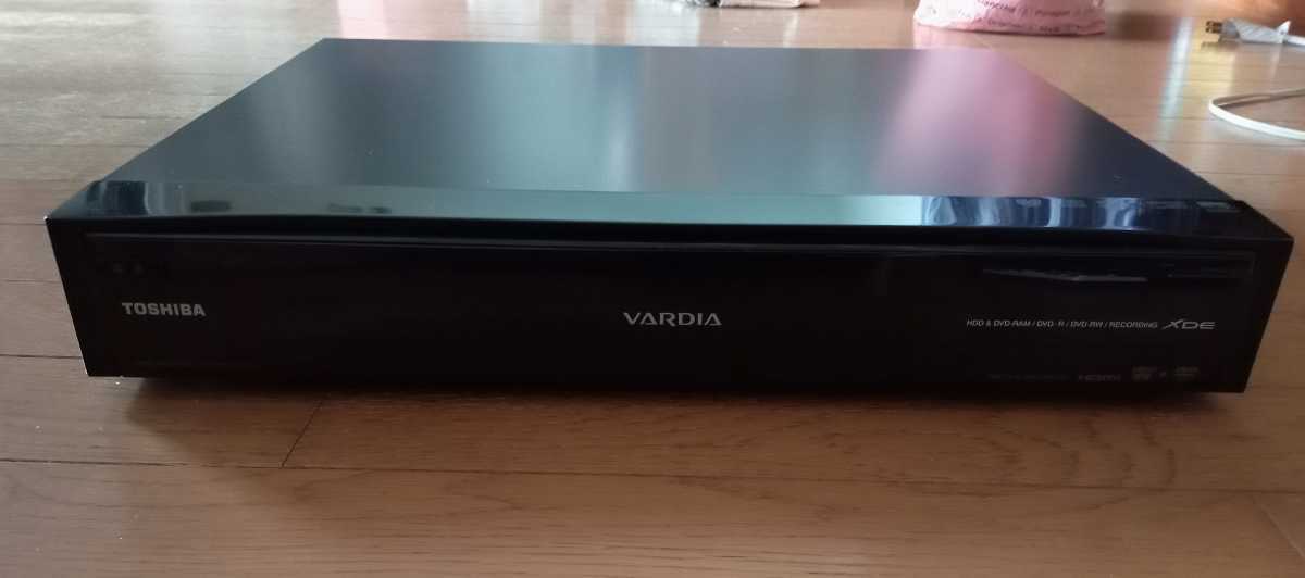 【目立った傷や汚れなし】東芝 TOSHIBA VARDIA RD-S303 DVDレコーダー HDD＆DVDレコーダー 動作品 純正リモコン B-CASカード 取扱説明書の落札情報詳細 ...