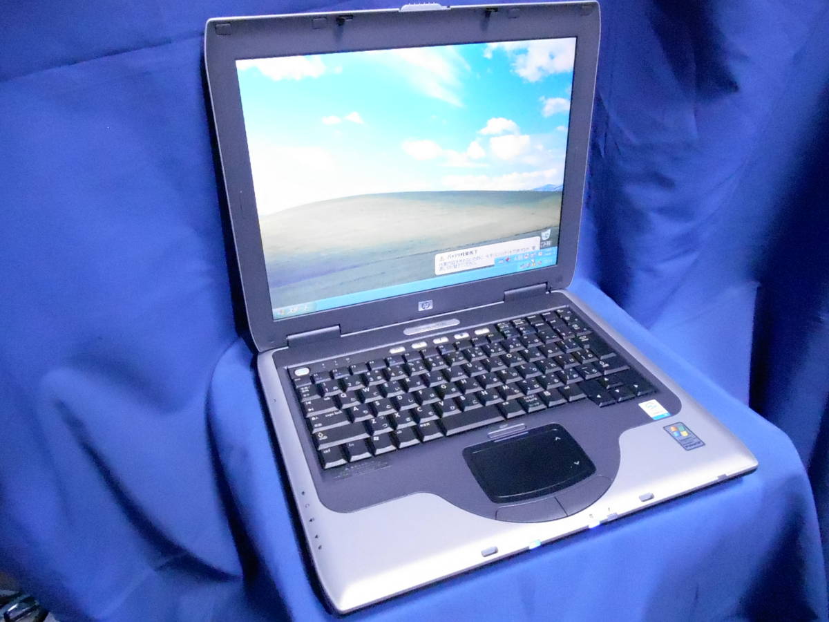 【目立った傷や汚れなし】HP COMPAQ nx9030 CeleronM 1.40GHz メモリ:128MB HDD:20GB CD-ROM ...