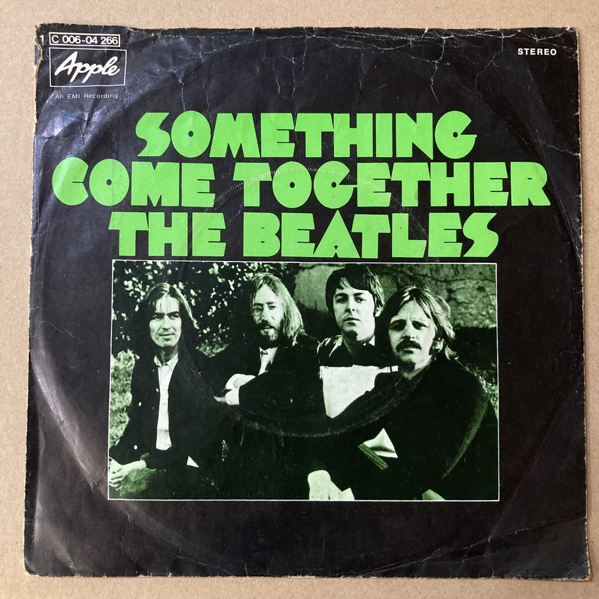 【傷や汚れあり】レア！ドイツORG. “SOMETHING / COME TOGETHER” The Beatlesの落札情報詳細 - ヤフオク落札価格検索 オークフリー