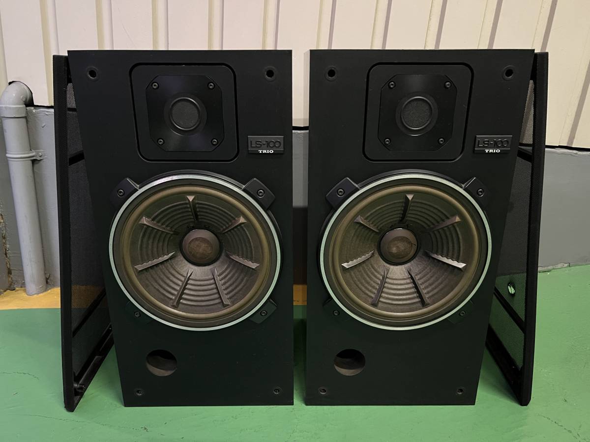 【傷や汚れあり】10032 TRIO トリオ LS-100 ペアスピーカー スピーカーシステムの落札情報詳細 - Yahoo!オークション落札 ...