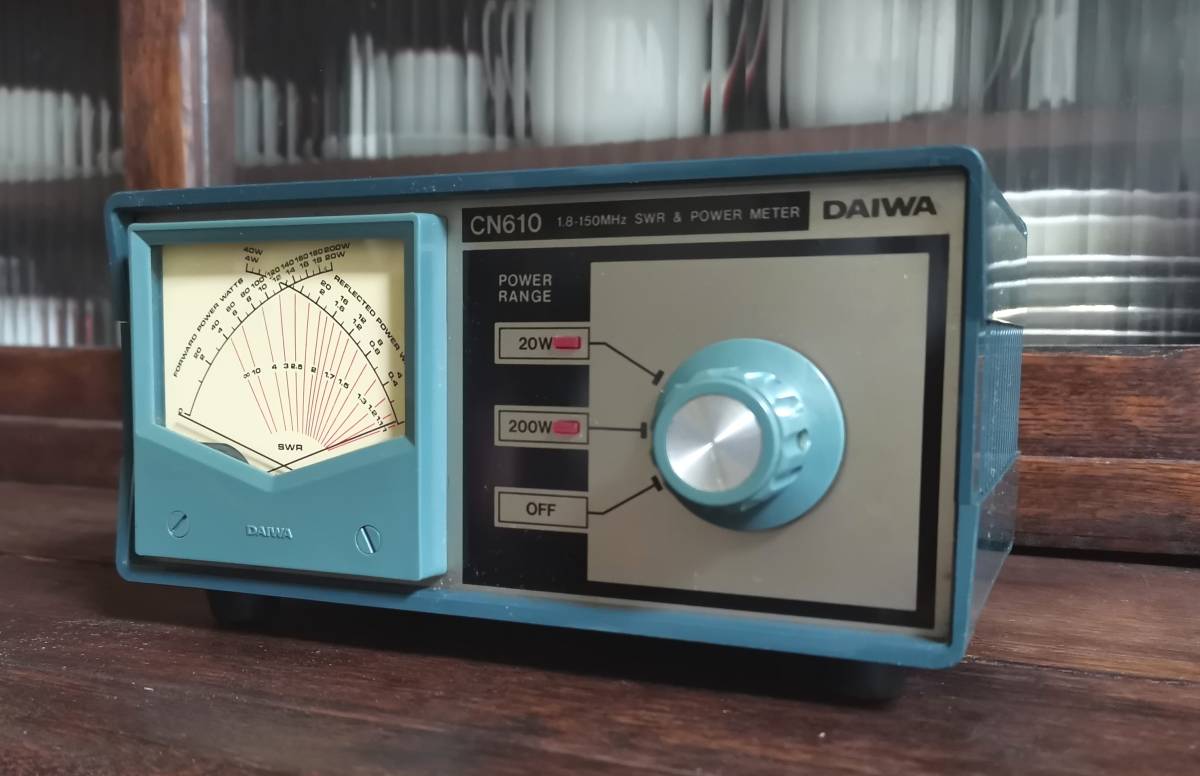 【やや傷や汚れあり】DAIWA ダイワ CN610 SWR計 パワーメーター POWER METER 無線 の落札情報詳細| ヤフオク落札価格情報 オークフリー