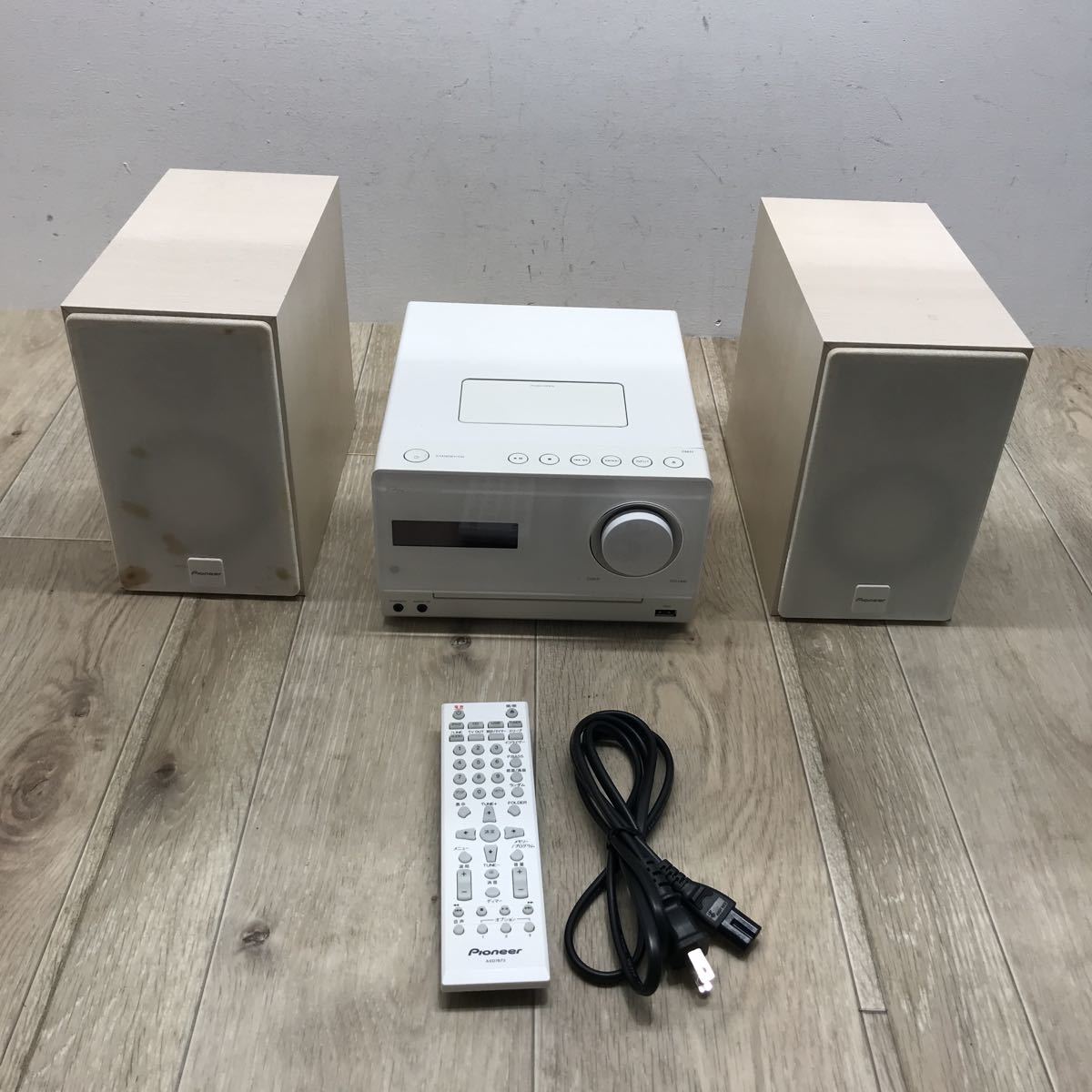 【傷や汚れあり】164 D 1円〜 Pioneer CD MINI COMPONENT SYSTEM X - CM31 W パイオニア ...