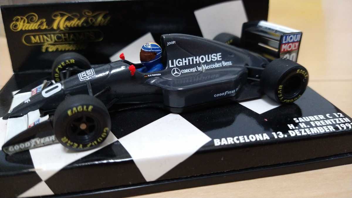 【やや傷や汚れあり】PMA ミニチャンプス 1/43 ザウバー C12 フレンツェン F1 1993の落札情報詳細 - ヤフオク落札価格検索 オークフリー
