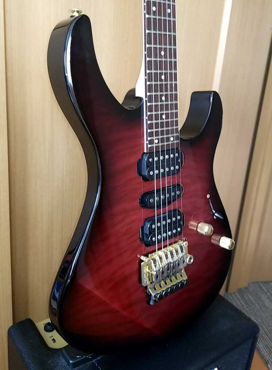 【傷や汚れあり】日本製 YAMAHA エレキギター RGZ-II Rockin' Magic Pro ロッキンマジックプロ フロイドローズ ...