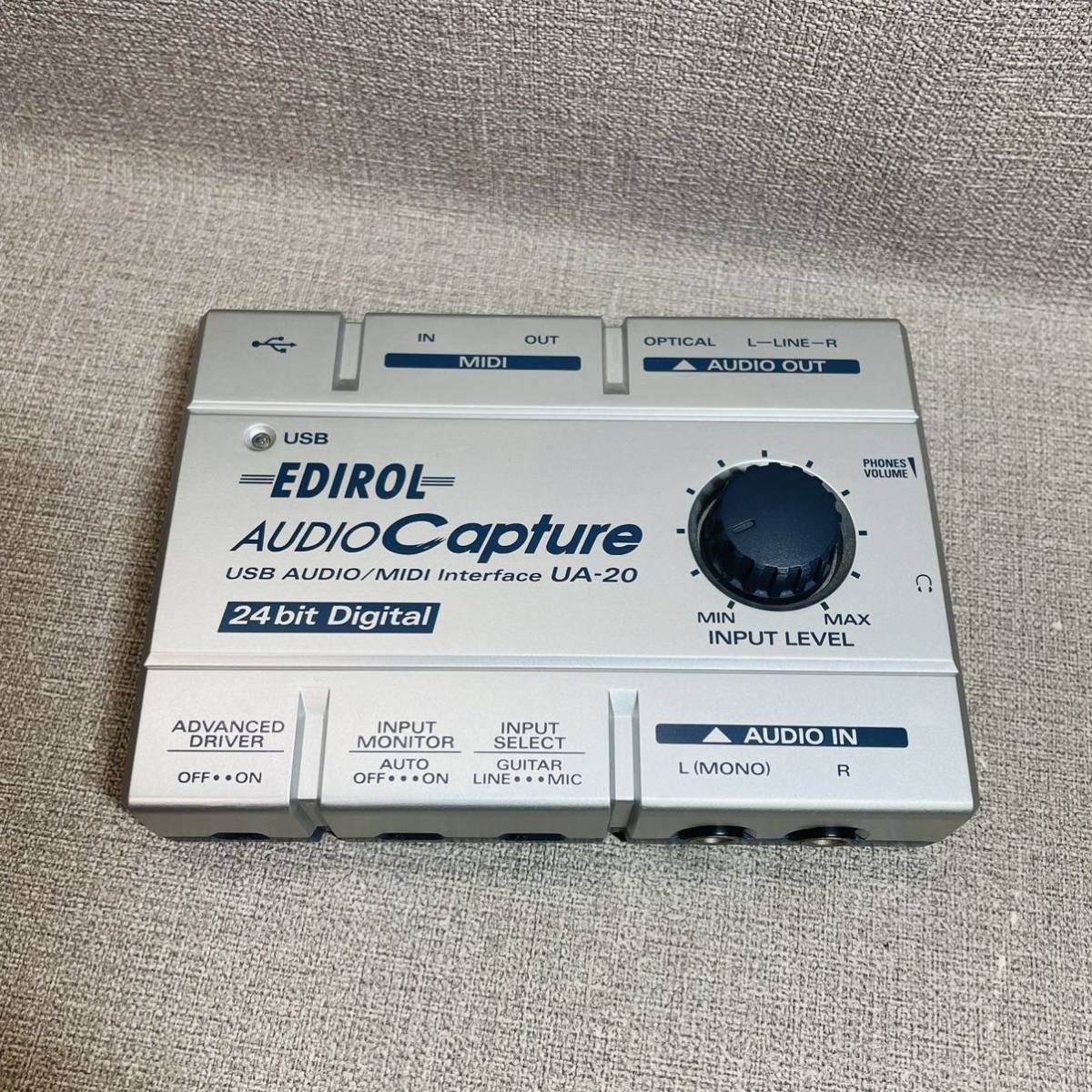 【やや傷や汚れあり】T2-2）EDIROL AUDIO Capture UA-20 エディロール USB （10）の落札情報詳細 - ヤフオク ...