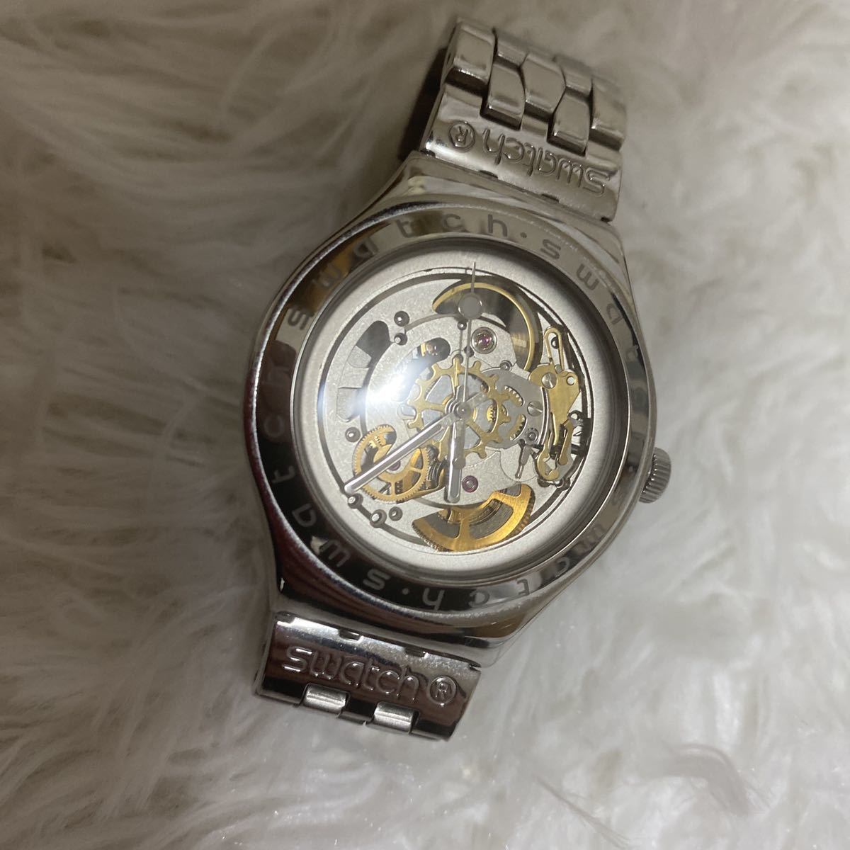 【未使用に近い】1スタ SWATCH スウォッチ 自動巻き アイロニー スケルトン メンズウォッチ 【抜群の存在感】美品 未使用に近い スイス AUTOMATICの落札情報詳細 - ヤフオク ...