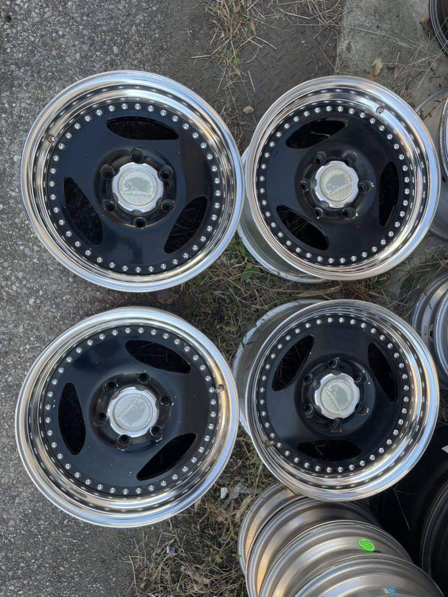 【やや傷や汚れあり】∞ 深リム 超希少 軽量 鍛造 エプシロン ジャパン SFW MOZZER マザー 17インチ 5穴 PCD150 8 ...