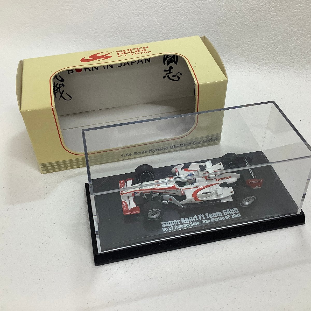【傷や汚れあり】1/64 京商 Super Aguri F1 Team SA05 2006 SanMarino GP T.Sato スーパーアグリ 佐藤琢磨の落札情報詳細 - Yahoo ...