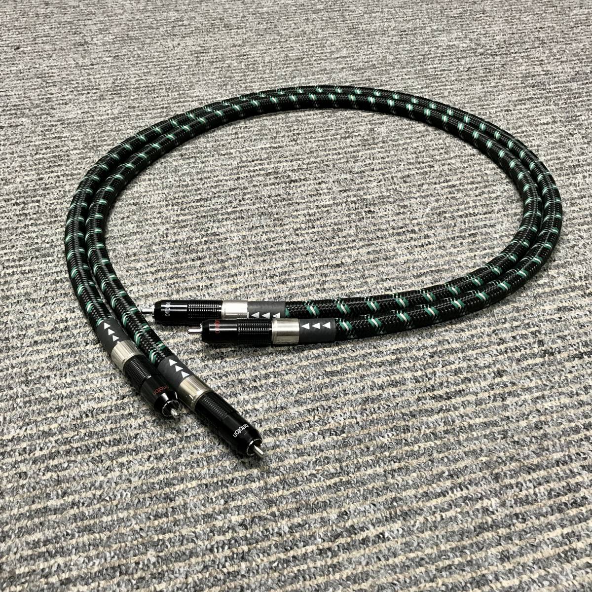 【やや傷や汚れあり】ORTOFON Reference 7NX Interconnect Cable 1.0m ペア 7NCu Hybrid ...