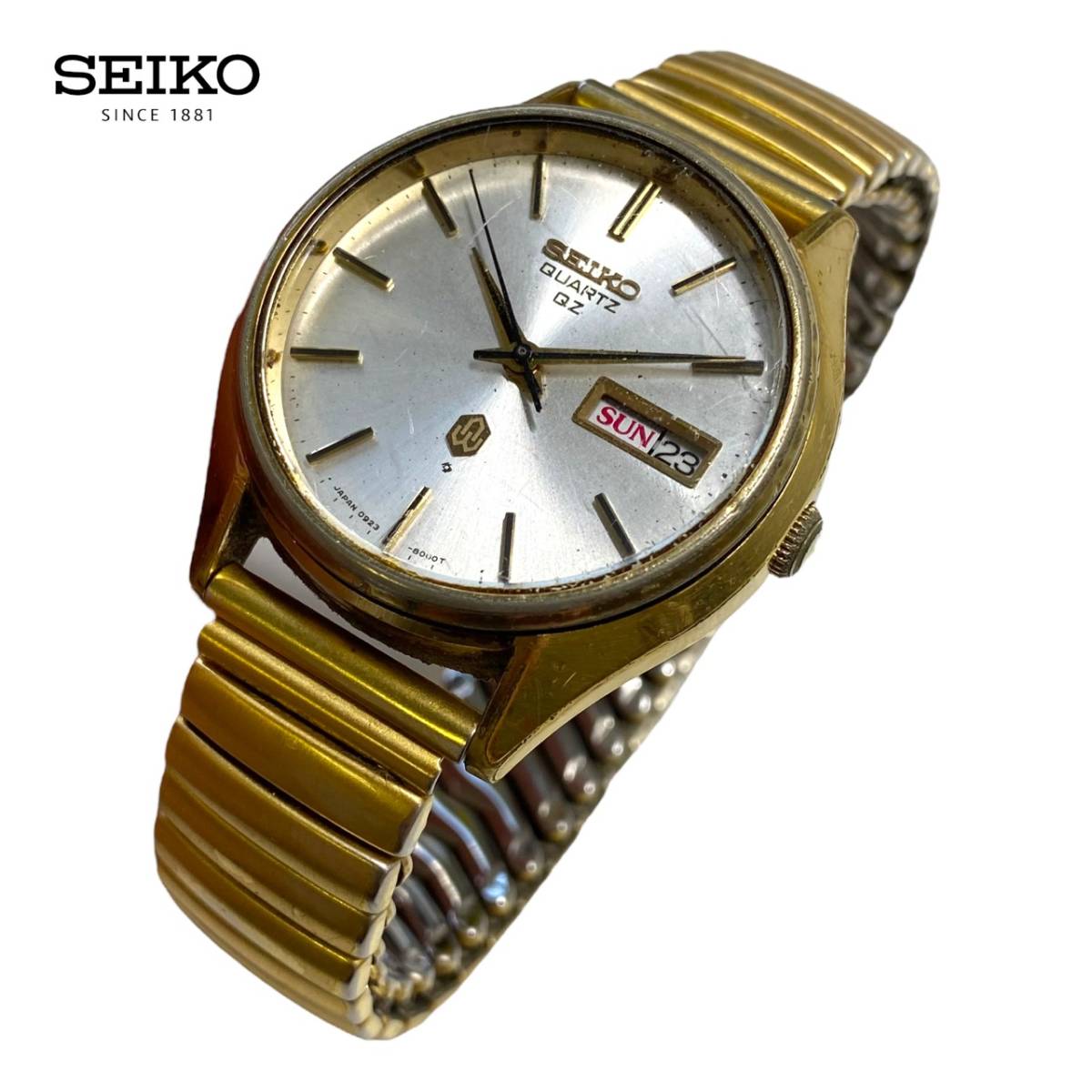 【傷や汚れあり】SEIKO セイコー QUARTZ QZ ゴールド クォーツ メンズ 腕時計 0923-8000-G 動作未確認の落札情報詳細 ...