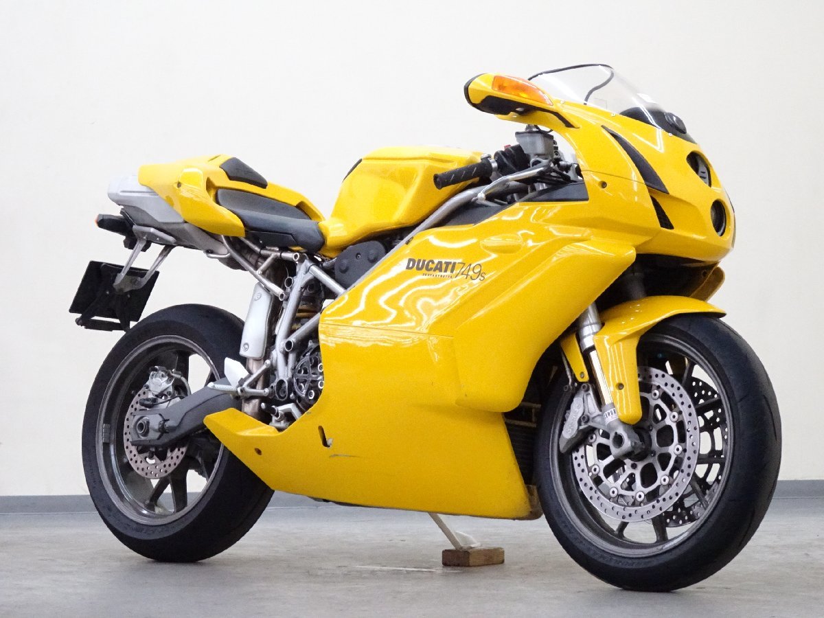 【やや傷や汚れあり】ドゥカティ 749S 【動画有】 ローン可 車検長め フルカウル スーパーバイク 希少 絶版 Ducati 売り切りの落札情報詳細 - Yahoo!オークション落札価格検索 ...