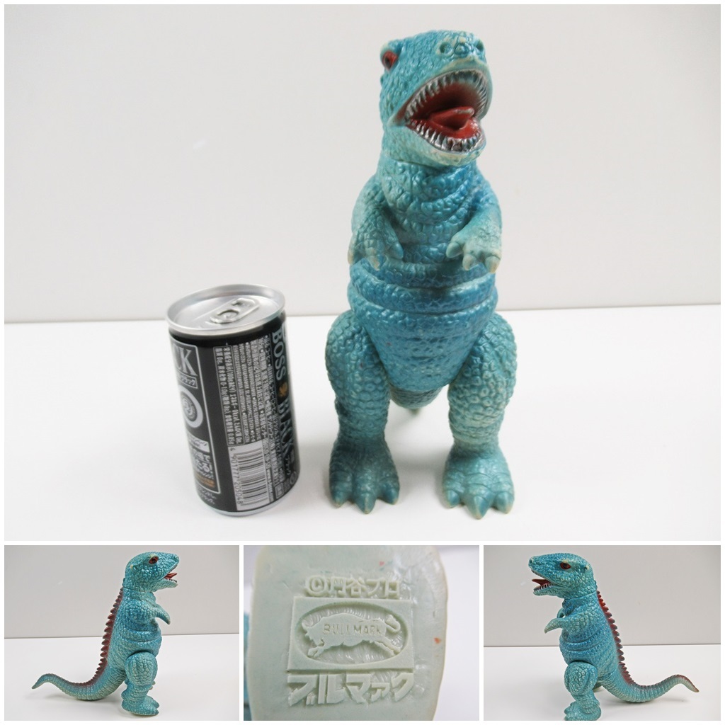 【やや傷や汚れあり】 [F29]当時物! BULLMARK/ブルマァク バラン ソフビ 高さ約23cm 東宝 ゴジラ ビンテージ 昭和レトロ ...
