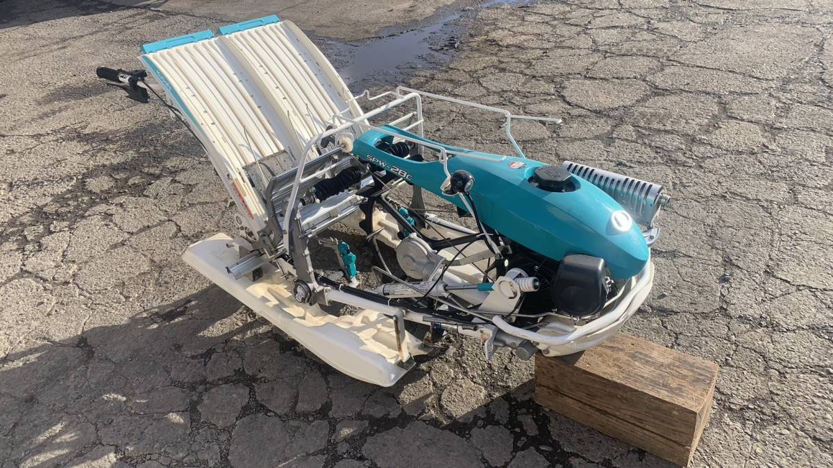 【傷や汚れあり】★岩手発 クボタ 歩行田植機 SPW-28C★の落札情報詳細 - ヤフオク落札価格検索 オークフリー