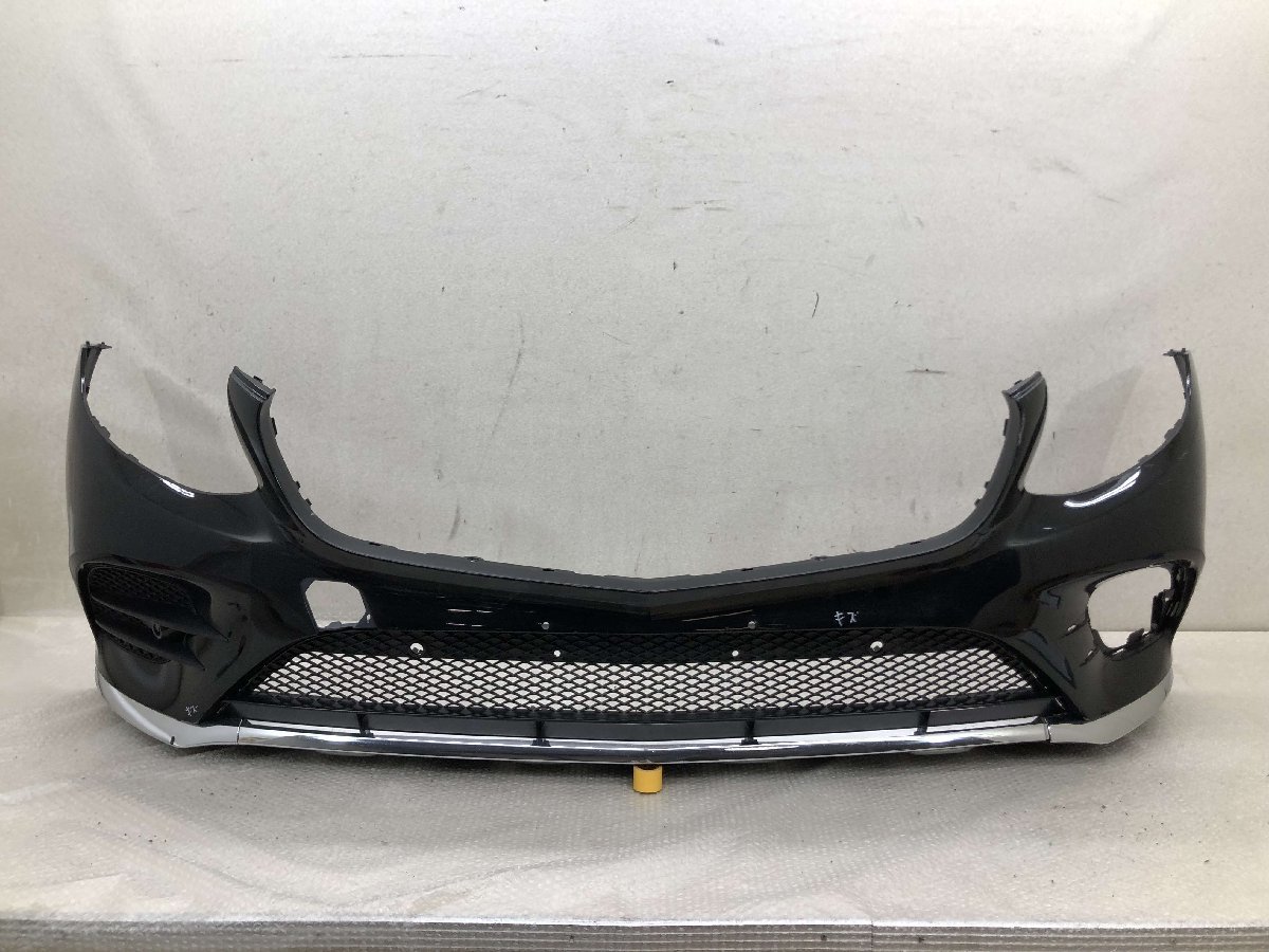 【傷や汚れあり】K7334vc ベンツ 純正 GLC X253 前期 AMG フロントバンパー グリル スポイラー付 A2538853000 ...