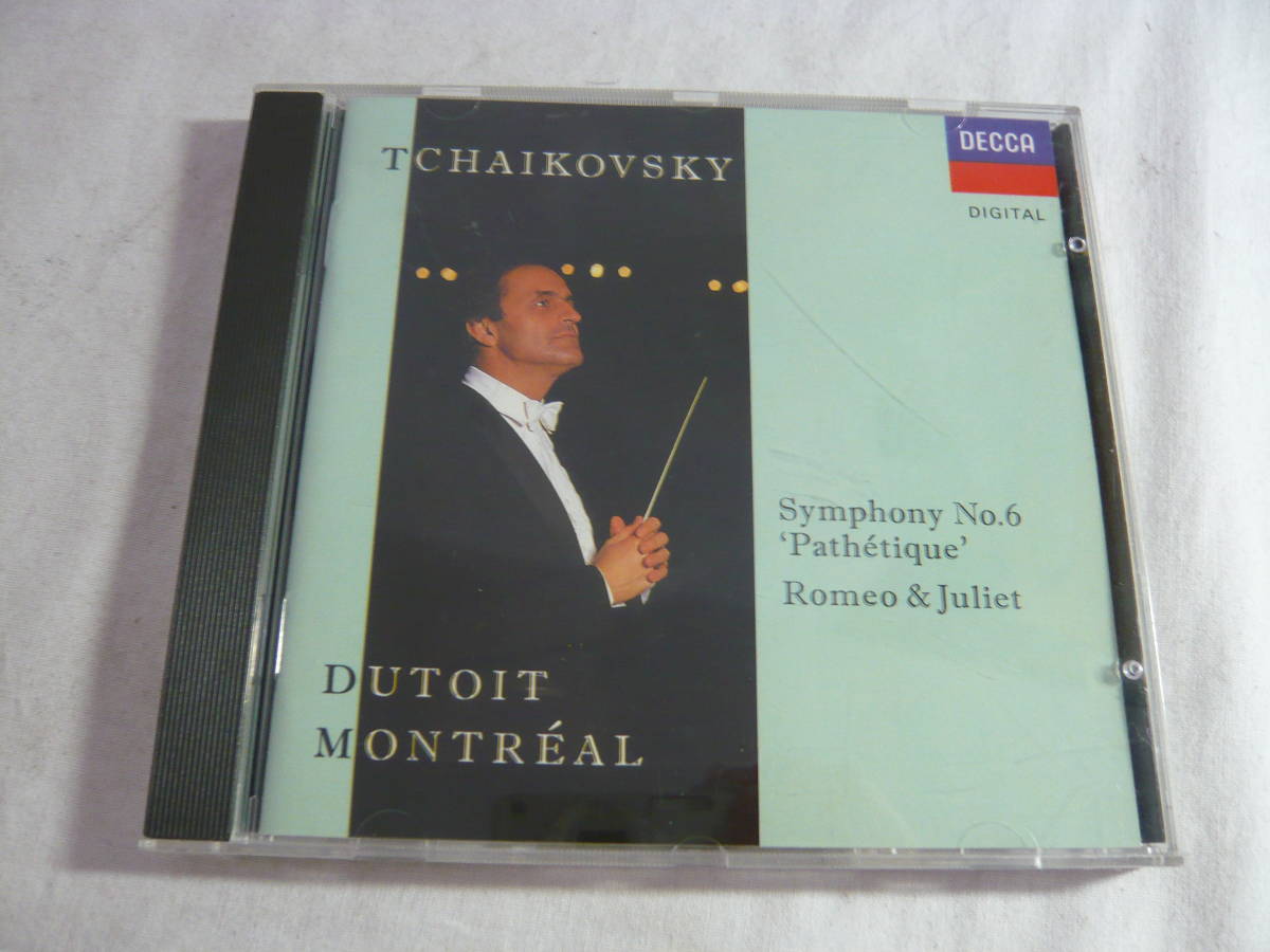 【やや傷や汚れあり】CD☆Tchaikovsky: Symphony no 6/ROMEO＆JULIET ORCHESTRE SYMPHONIQUE DE MONTREAL/DUTOIT☆中古 ...