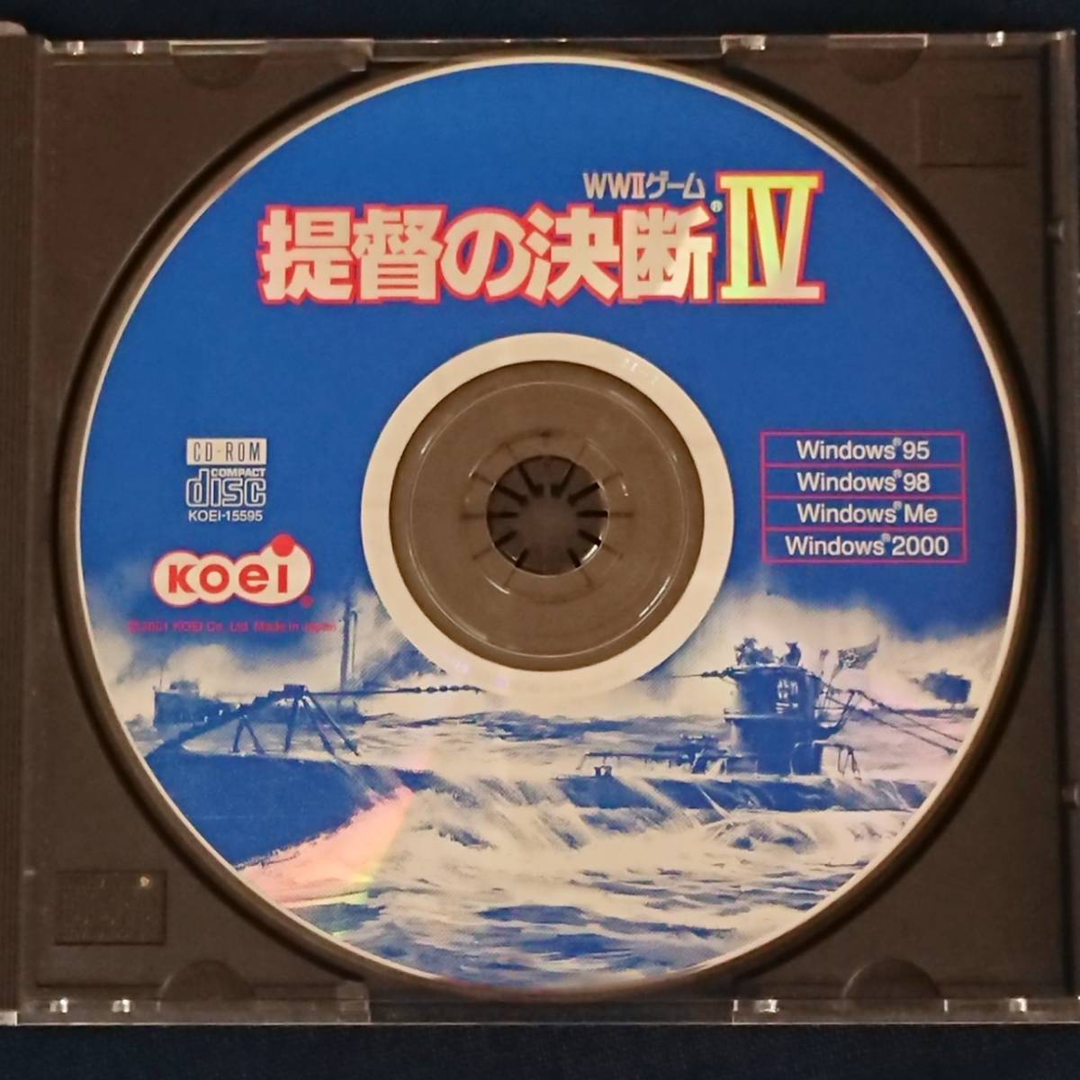 【やや傷や汚れあり】PCゲームソフト 提督の決断Ⅳ CD-ROMのみ/Windows95・98・Me・2000/ディスクのみ/KOEIの落札情報詳細 - ヤフオク落札価格検索 オークフリー