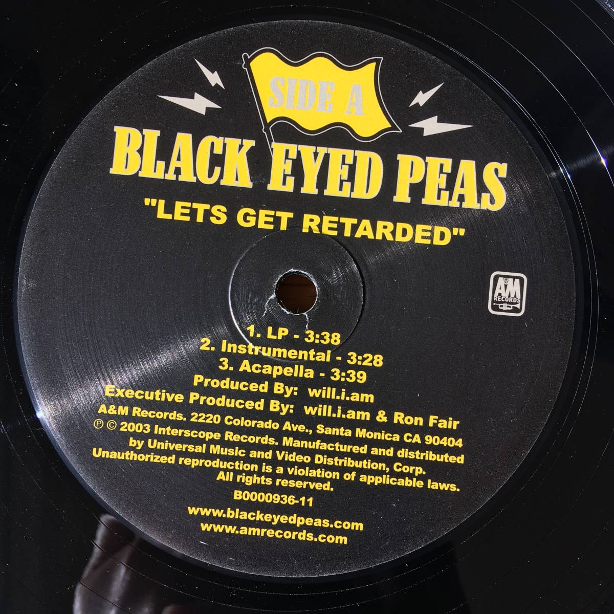 【やや傷や汚れあり】Black Eyed Peas / Lets Get Retarded - Hey Mama [A&M Records ...