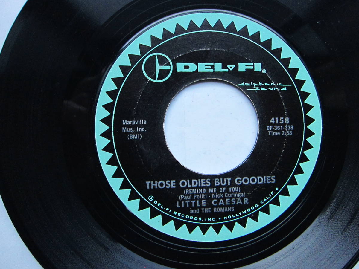 【傷や汚れあり】EP (US盤）Those Oldies But Goodies/Little Caesar and The Romansの落札情報詳細 - Yahoo!オークション落札価格 ...