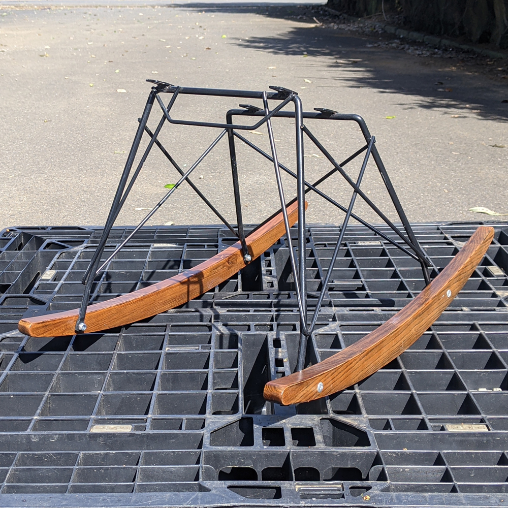 【未使用】イームズ ロッカーベース Eames FRPシェルチェア 椅子 部品 ベース 家具 シェルチェア DSW チェア DSR 脚部 交換用 イス チェア 黒/茶Baseの落札情報詳細 ...