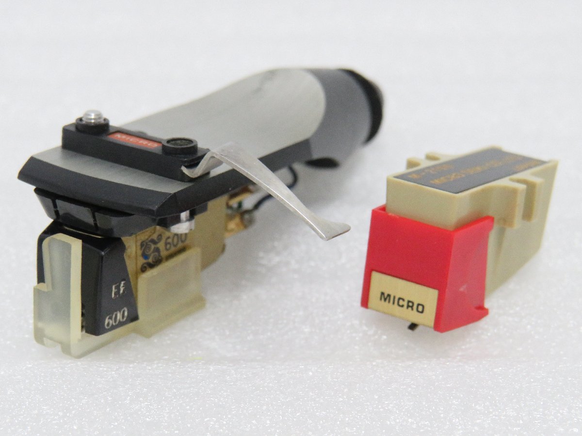 【傷や汚れあり】 60☆MICRO M-2100／Stanton EE600 カートリッジ 針つき☆1115-880の落札情報詳細 ...