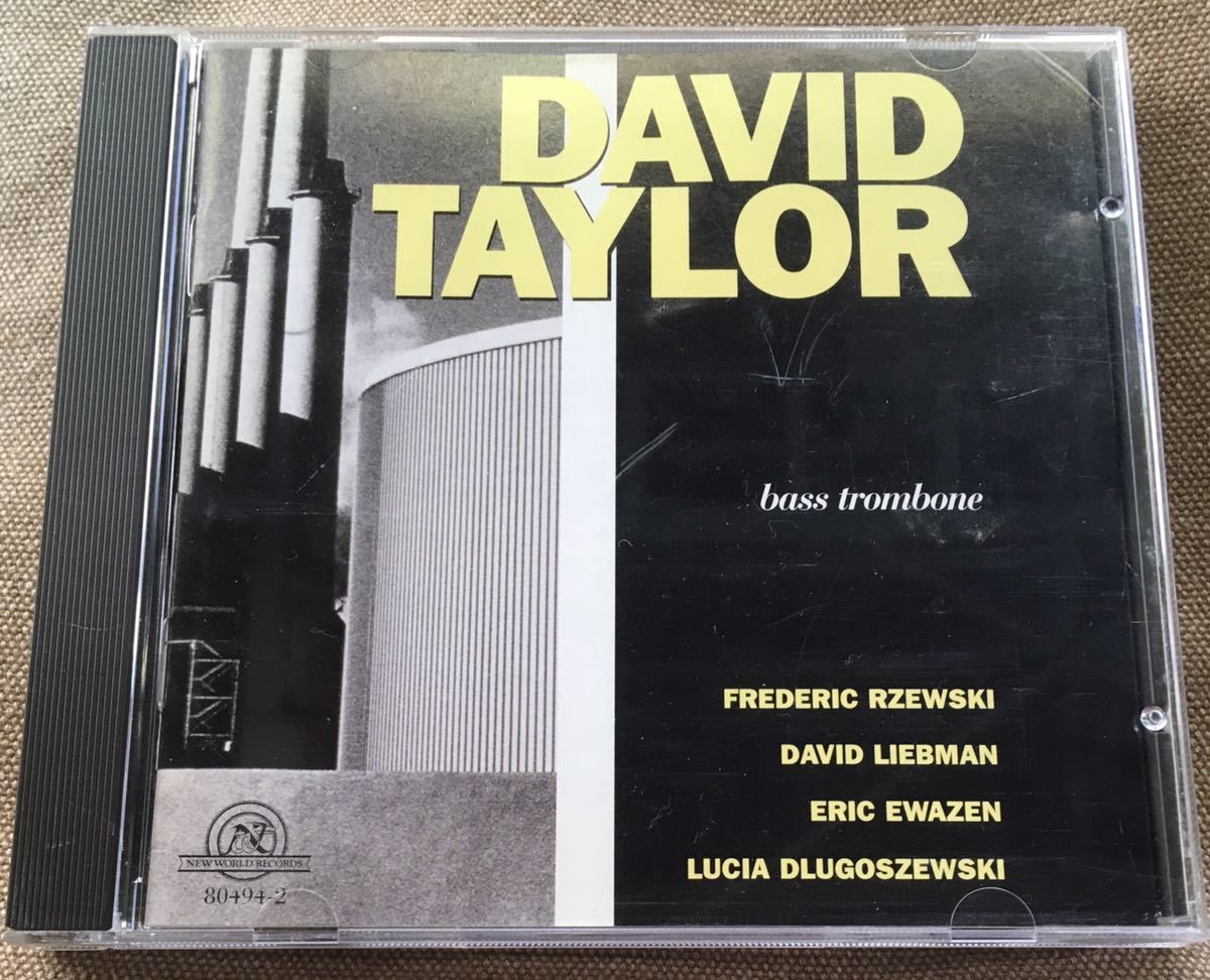 【やや傷や汚れあり】David Taylor/Bass Trombone バス・トロンボーン/CD の落札情報詳細| ヤフオク落札価格情報 ...