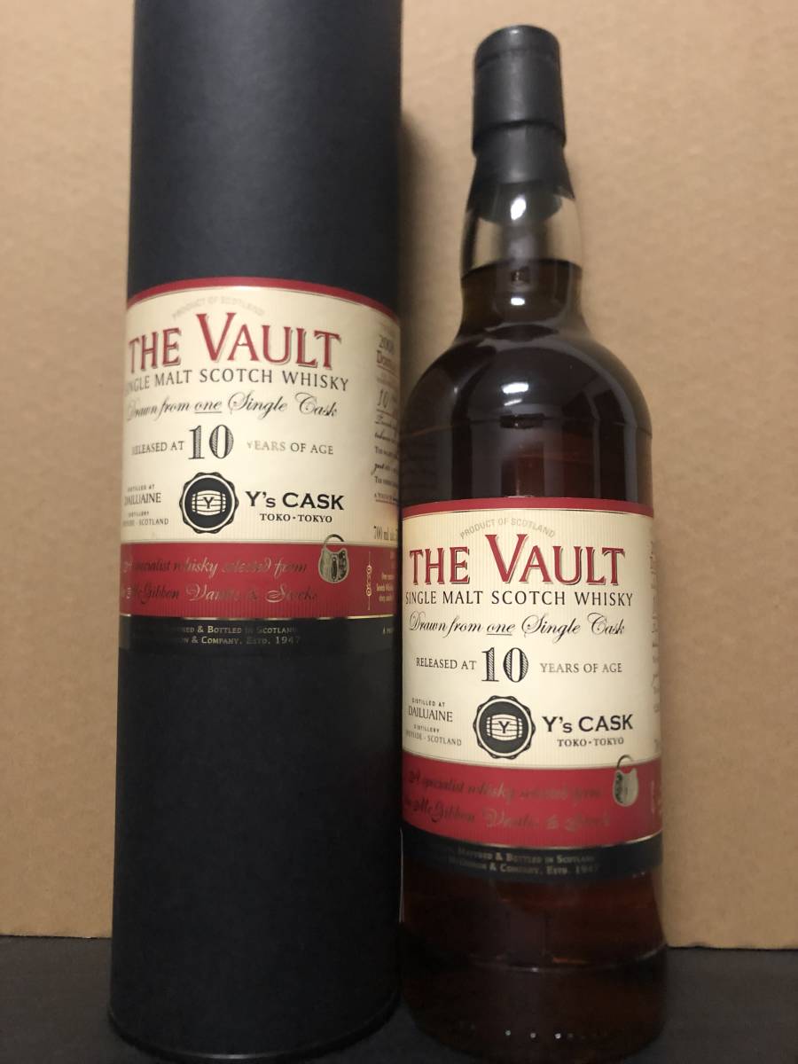 【やや傷や汚れあり】ザ ヴォルト ダルユーイン 10年 2008 Ysカスク 700ml未開栓 の落札情報詳細| ヤフオク落札価格情報 オークフリー