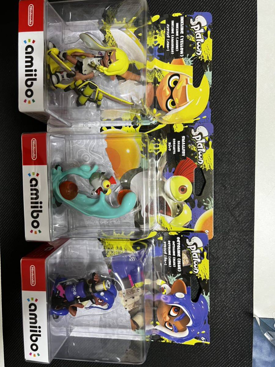 【未使用】E02-469 未開封品 amiibo トリプルセット[インクリング【イエロー】/オクトリング【ブルー】/コジャケ](スプラトゥーンシリーズ) の落札情報詳細 - ヤフオク落札価格 ...
