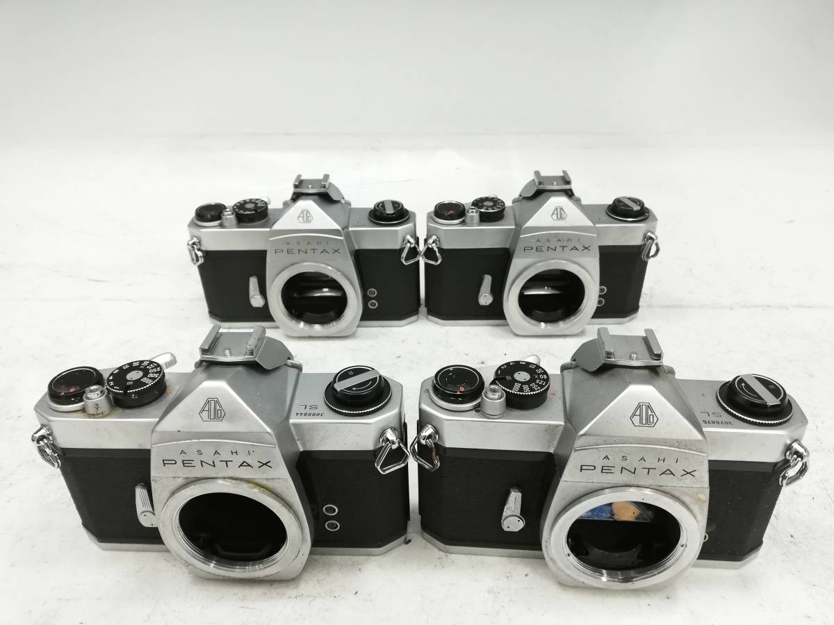 【やや傷や汚れあり】Q-513【PENTAX】SPOTMATIC F/SL MF カメラ ボディ15点 まとめ売り 【全品 中古ジャンク品】の ...