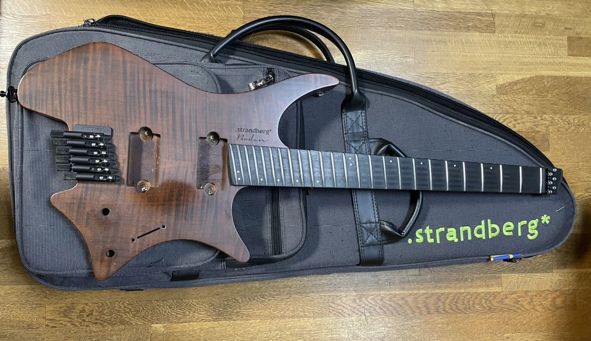 【中古】Strandberg Boden OS 6 TR (Dark Blue Gloss/Birdseye Maple) の落札情報詳細 ...