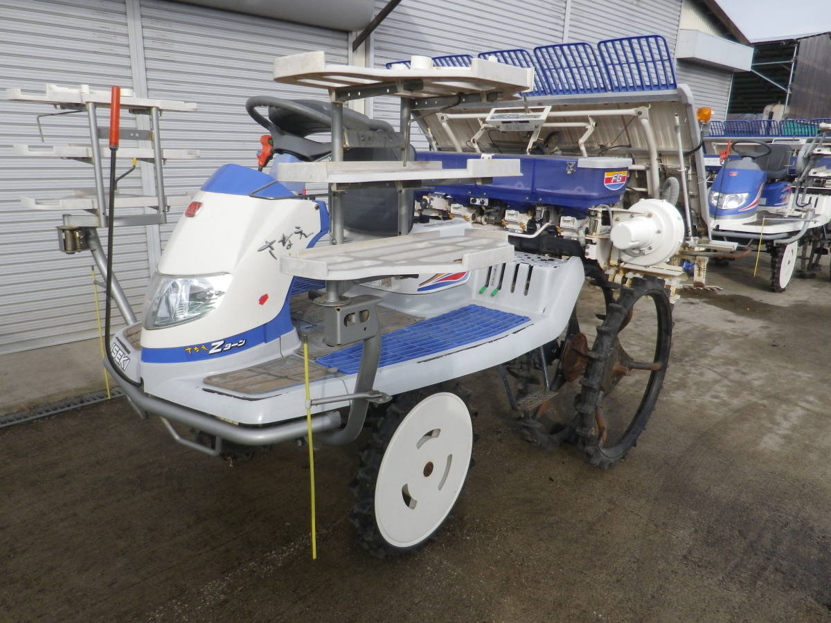 【傷や汚れあり】在庫処分! イセキ 田植機 5条植え PZ50 さなえ 側条 施肥機 補助輪 枕ローター付き 107時間 の落札情報詳細 ...