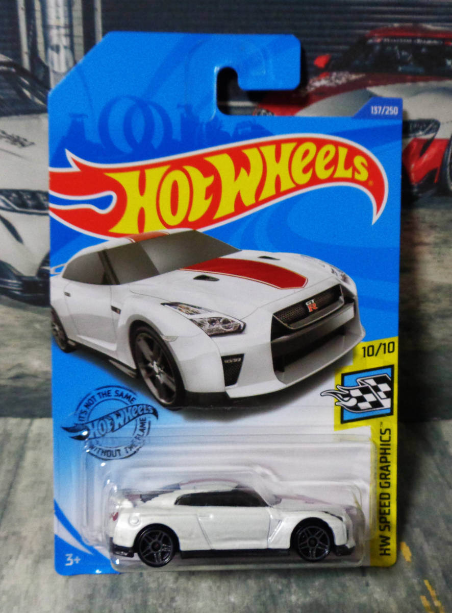 【未使用に近い】HotWheels '17 Nissan GT-R 〔R35〕 ホットウィール 2017 ニッサン GT-R R35 ...