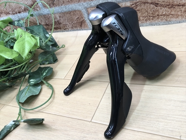 【やや傷や汚れあり】1円スタート売り切り!! 良品!! SHIMANO 105 ST-5800 490g シマノ 2×11 STIレバー ロード ミニベロ 送料520円!! 同梱発送承り中 ...