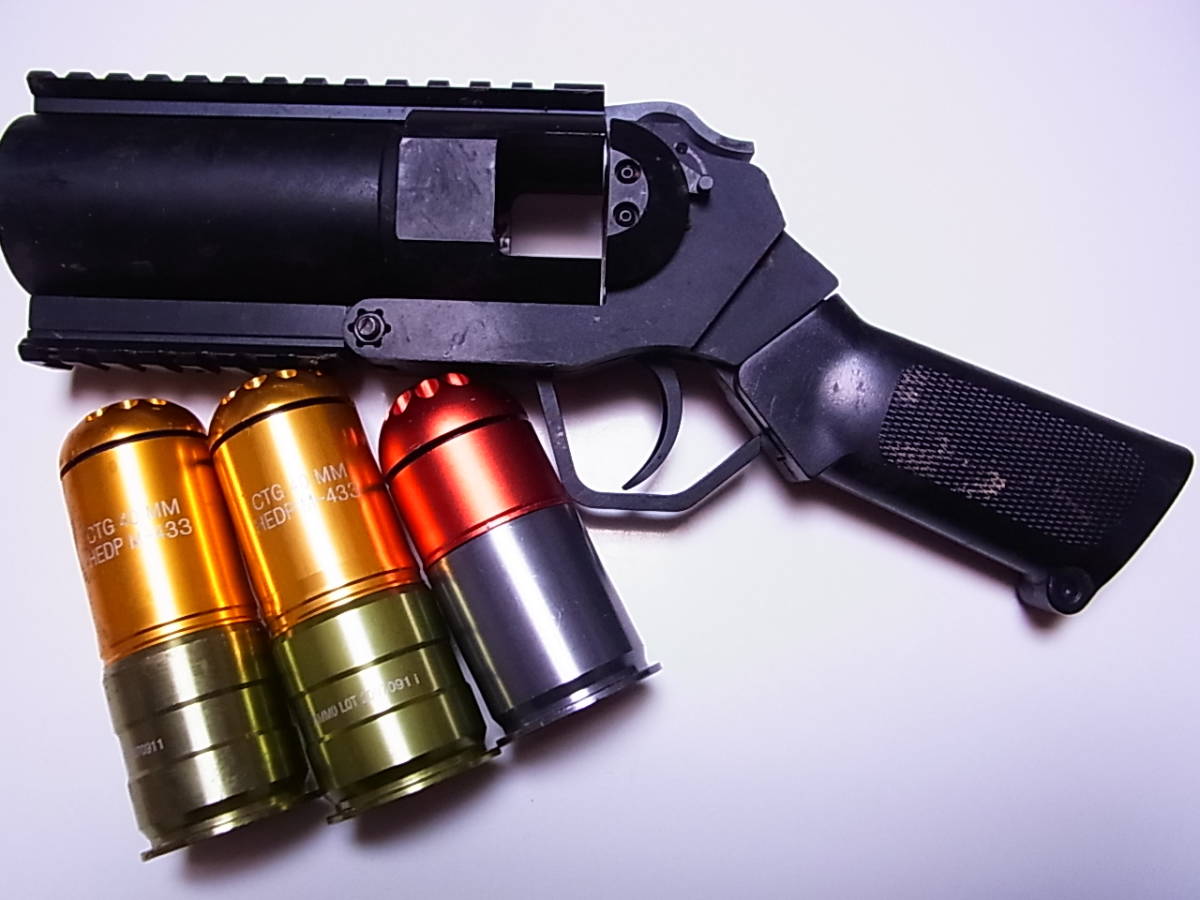 【傷や汚れあり】★☆CYMA製 M052 40mmピストルグレネードランチャー??カート3個付属☆★ の落札情報詳細| ヤフオク落札価格情報 ...