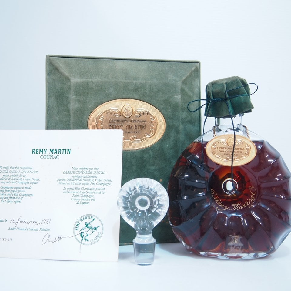 【やや傷や汚れあり】L30729HD4S REMY MARTIN CENTAURE CRISTAL レミーマルタン セントークリスタル バカラ ...