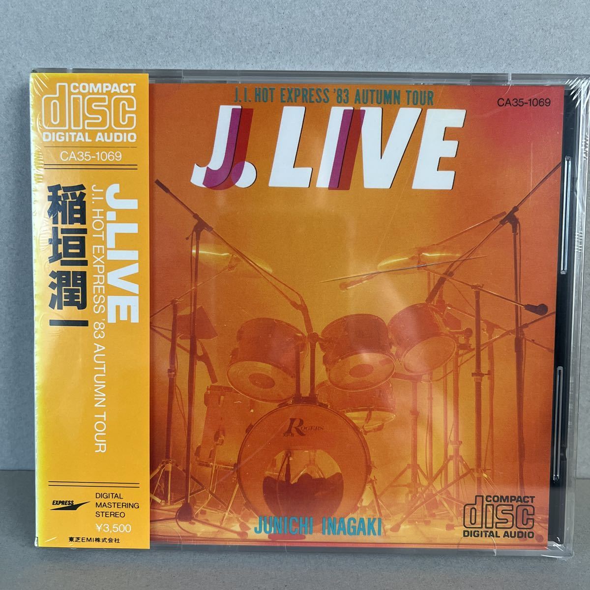 【未使用】【未開封】稲垣潤一 J.LIVE 新品 CD CA35-1069 帯付 税表記無の落札情報詳細 - ヤフオク落札価格検索 オークフリー