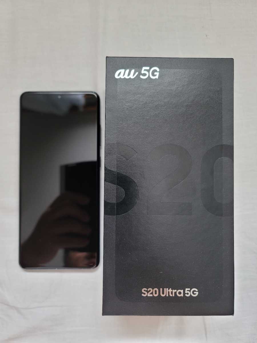 【やや傷や汚れあり】GALAXY s20 Ultra 5G au SCG03 の落札情報詳細| ヤフオク落札価格情報 オークフリー