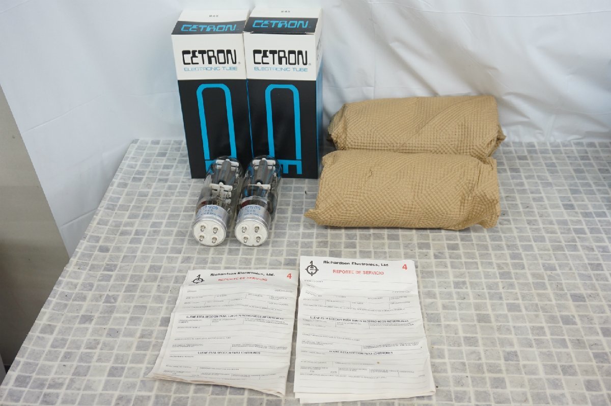 【未使用】[SK] [a606310] 未使用品 CETRON セトロン 845 真空管 2本セット マッチドペア 元箱付きの落札情報詳細 ...