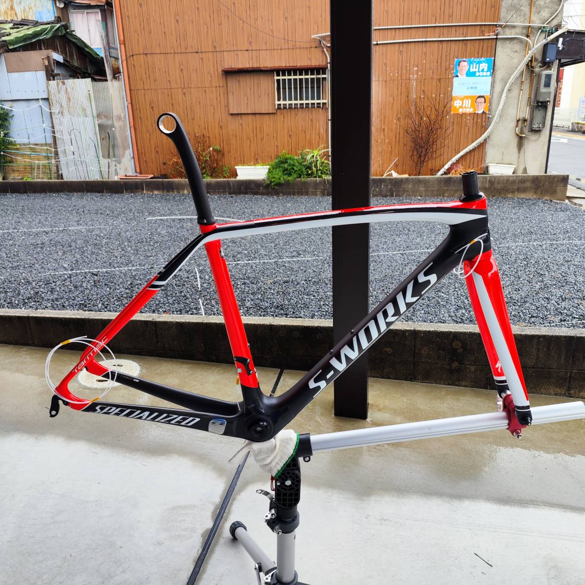 ②スペシャライズド ハンドル Specialized S-WORKS CARBON SHALLOW ROAD BAR 400の落札情報詳細 ...