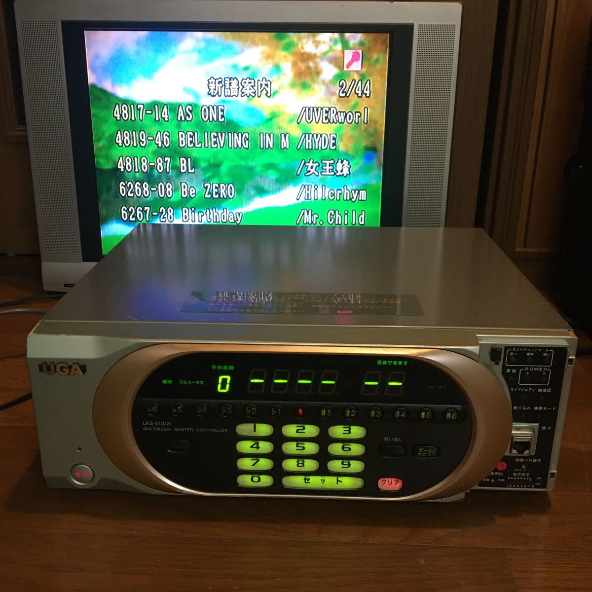 【傷や汚れあり】BMB/UGA/ウガ/楽宴デッキ/LKS-01(D2)/ラクエン/中古完動品R5年1月17日迄新曲入っていますの落札情報詳細 - ヤフオク落札価格検索 オークフリー